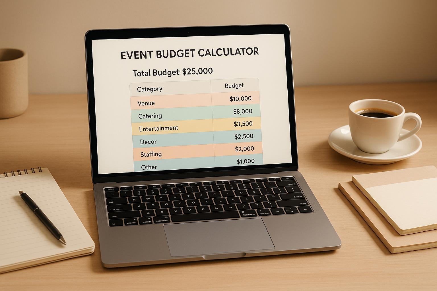 Event Budget Calculator for Smart Planning | Republic Event Rentals